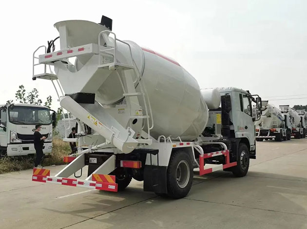 7 CBM Mini Concrete Truck | Truck Supplier & Exporter